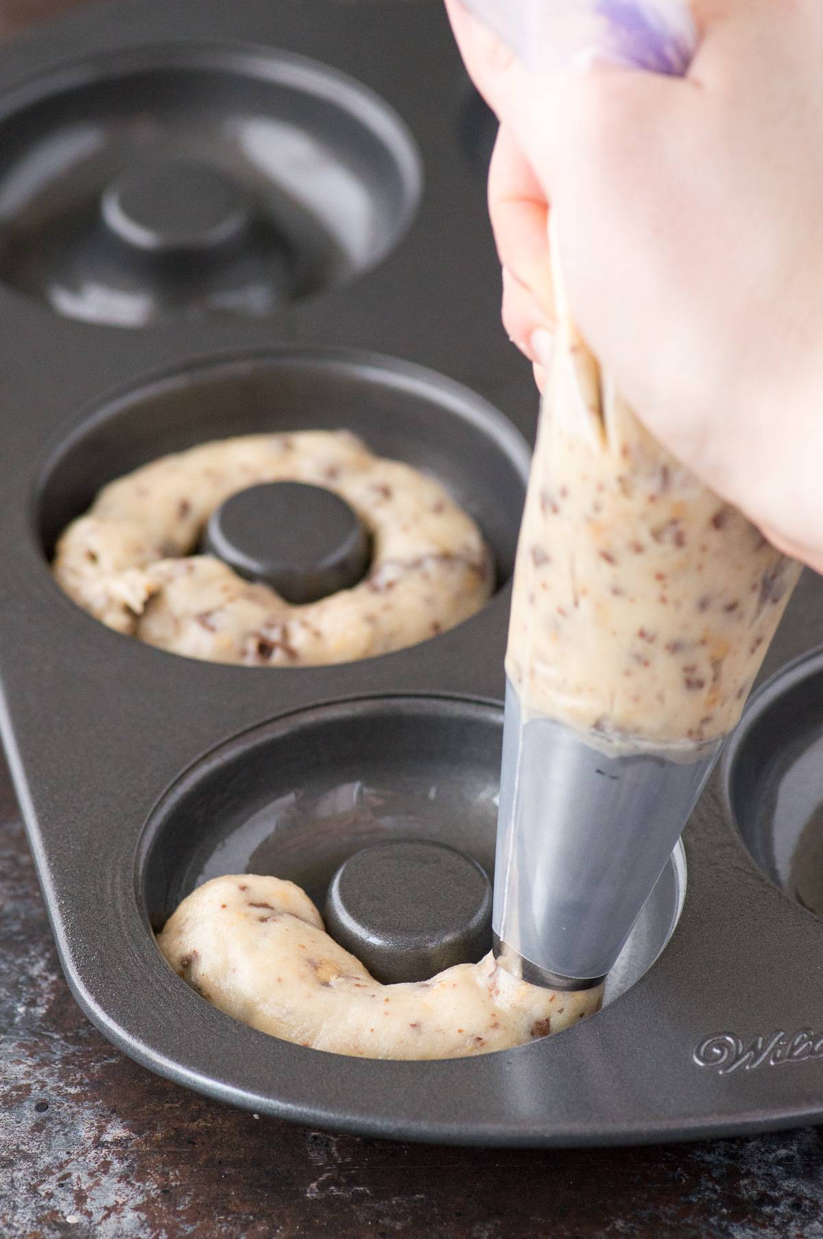 Stuffed Peanut Butter Cup Donuts