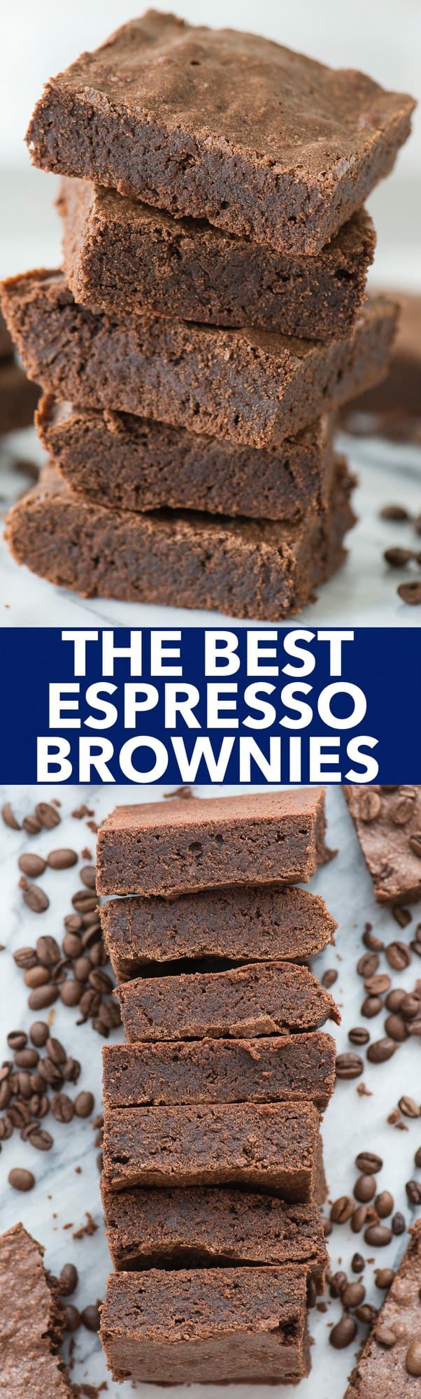 Espresso chocolate chunk brownies