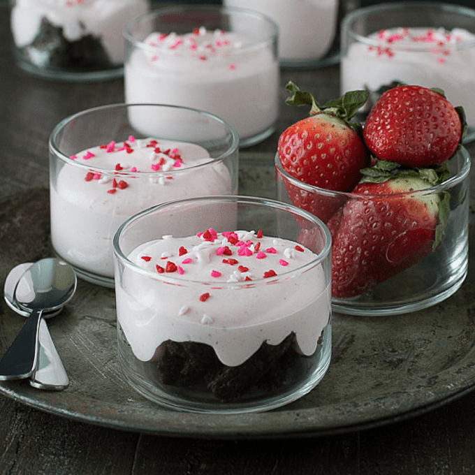 Easy Strawberry Mousse