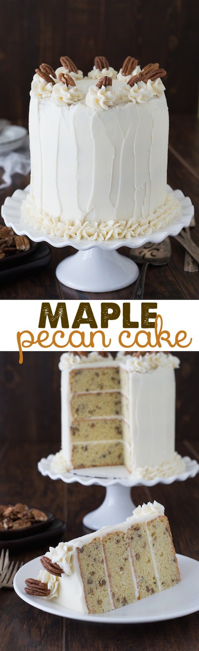 Maple Pecan Cake