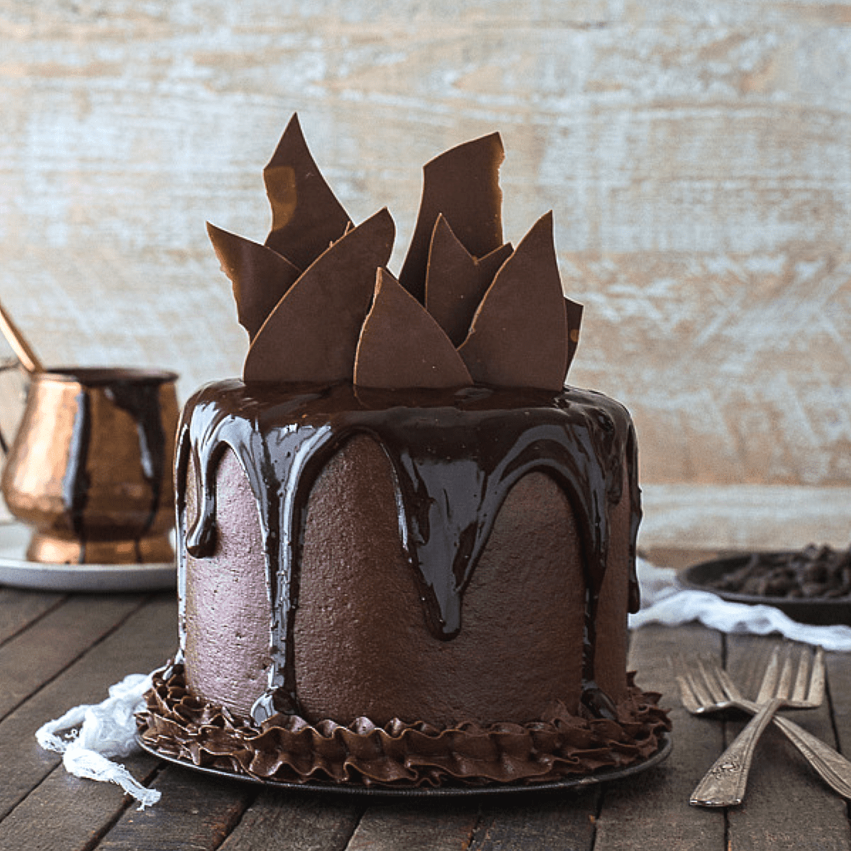 Chocolate Chocolate Cake