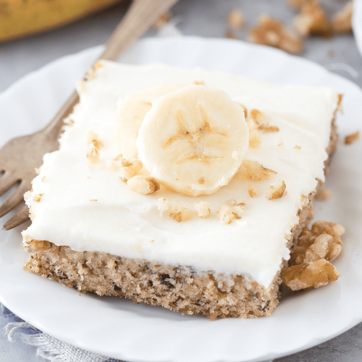 Banana Bars {big banana flavor, moist and perfect for a crowd}