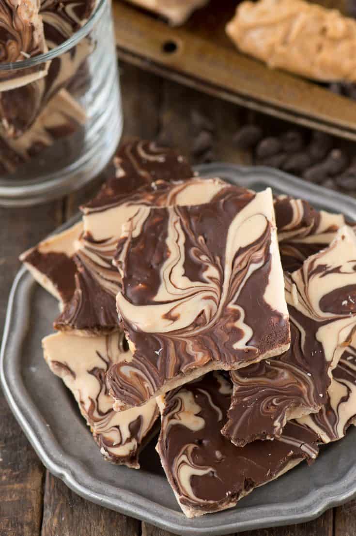 Tiger Butter - favorite Christmas candy, 10 minutes to make!
