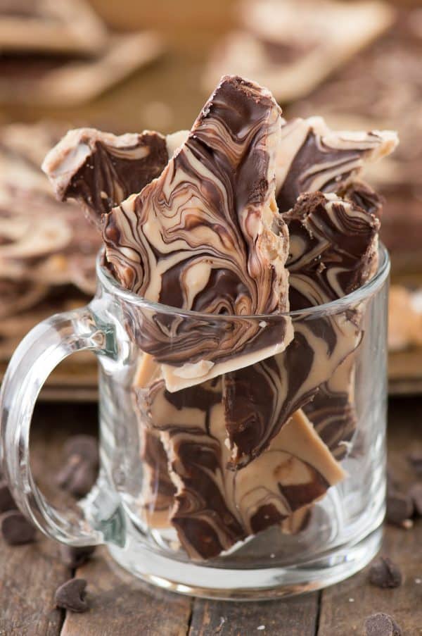 Tiger Butter - favorite Christmas candy, 10 minutes to make!