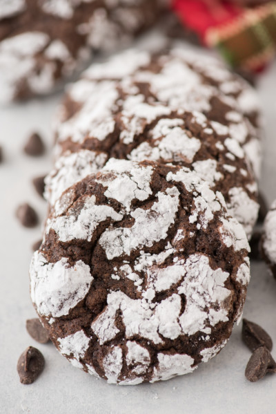 Recipe for Chocolate Crinkle Cookies - The First Year