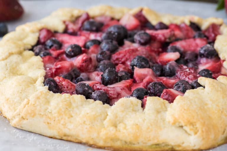 Mixed Berry Galette Recipe - The First Year