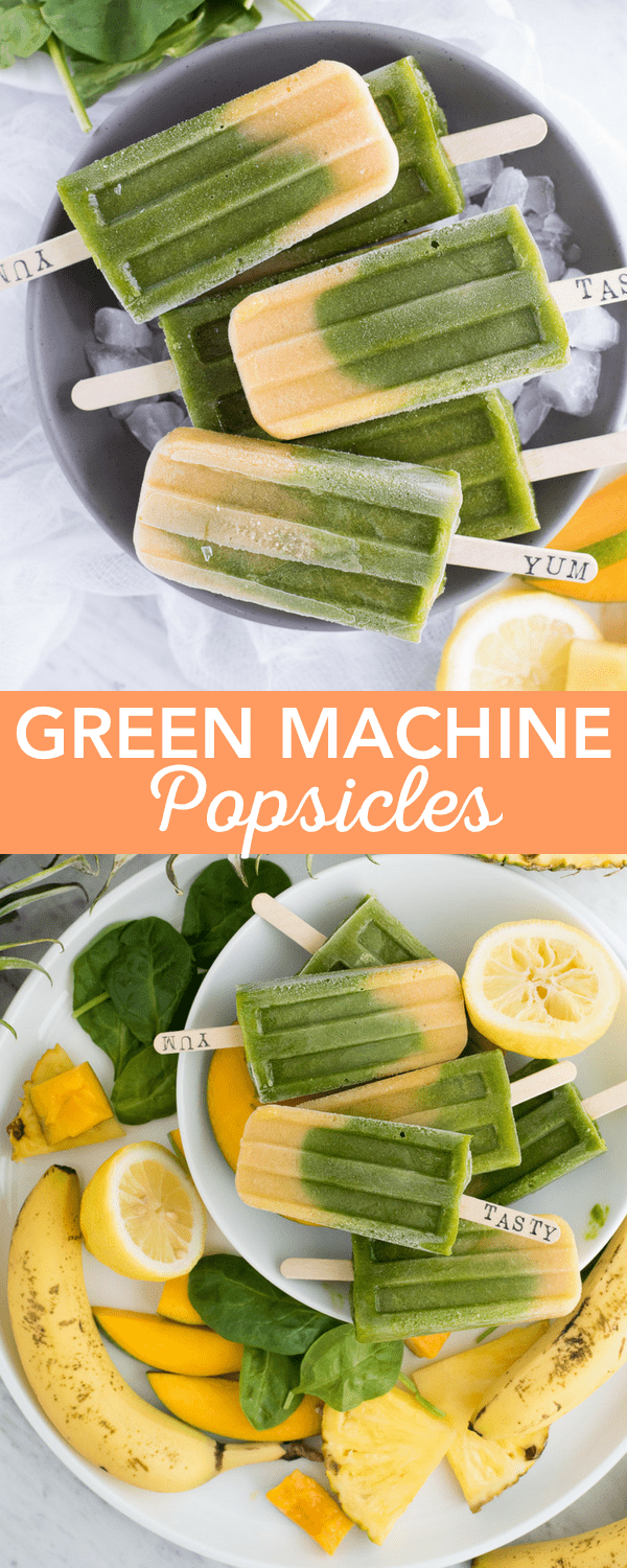 Green Machine Popsicles