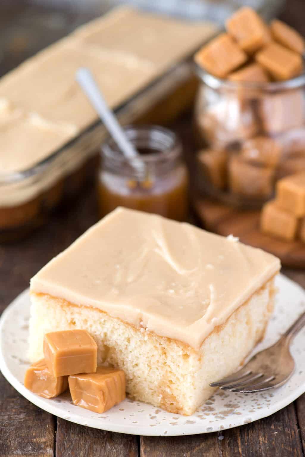Easy Caramel Cake