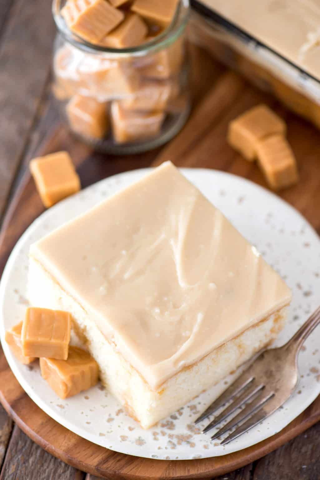 Easy Caramel Cake
