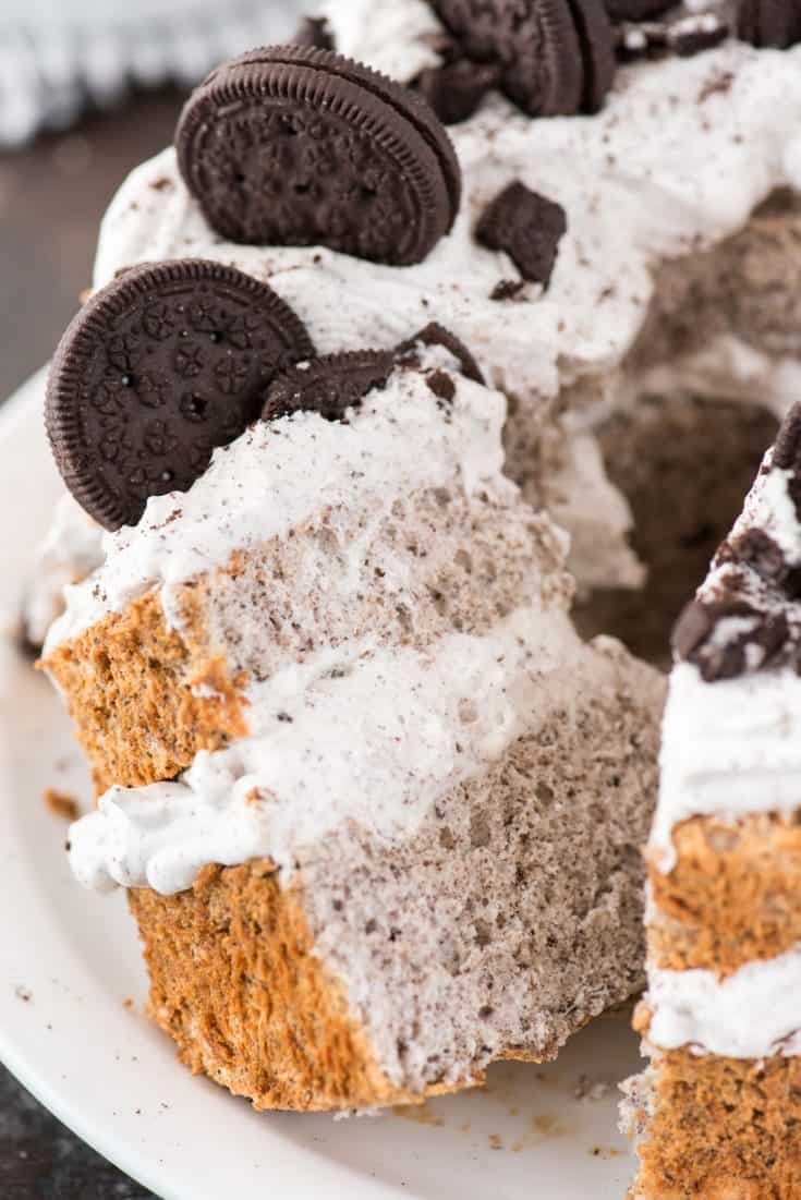 Oreo Angel Food Cake
