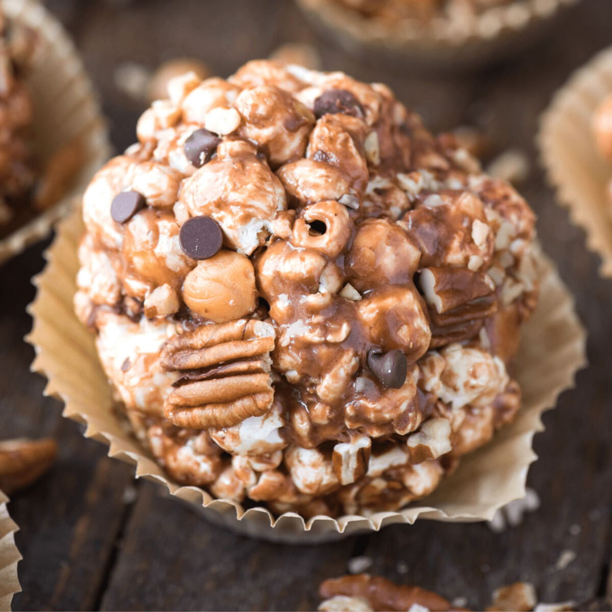 Turtle Popcorn Balls