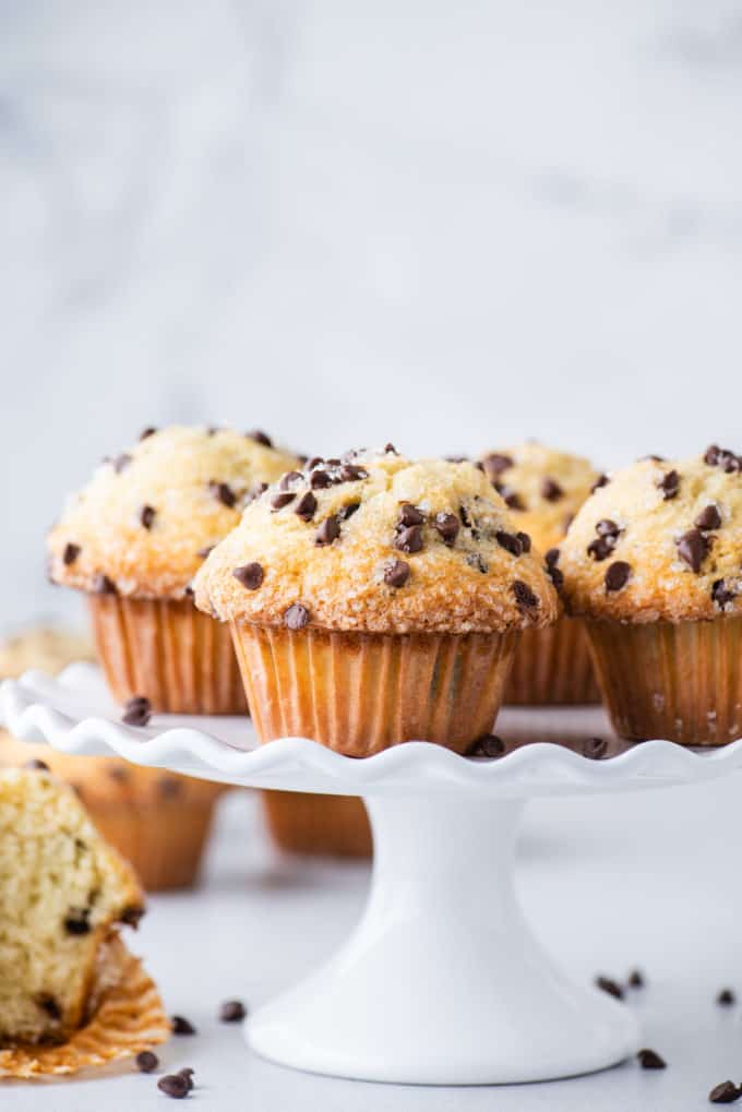 Bakery Style Chocolate Chip Muffins
