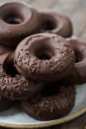 Baked Chocolate Donut Recipe - The First Year