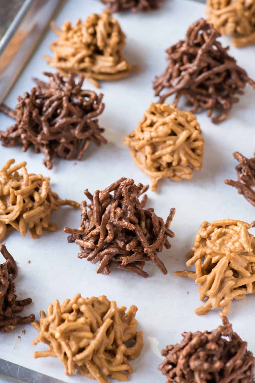 Haystacks Recipe (Butterscotch & Peanut Butter, or Chocolate)
