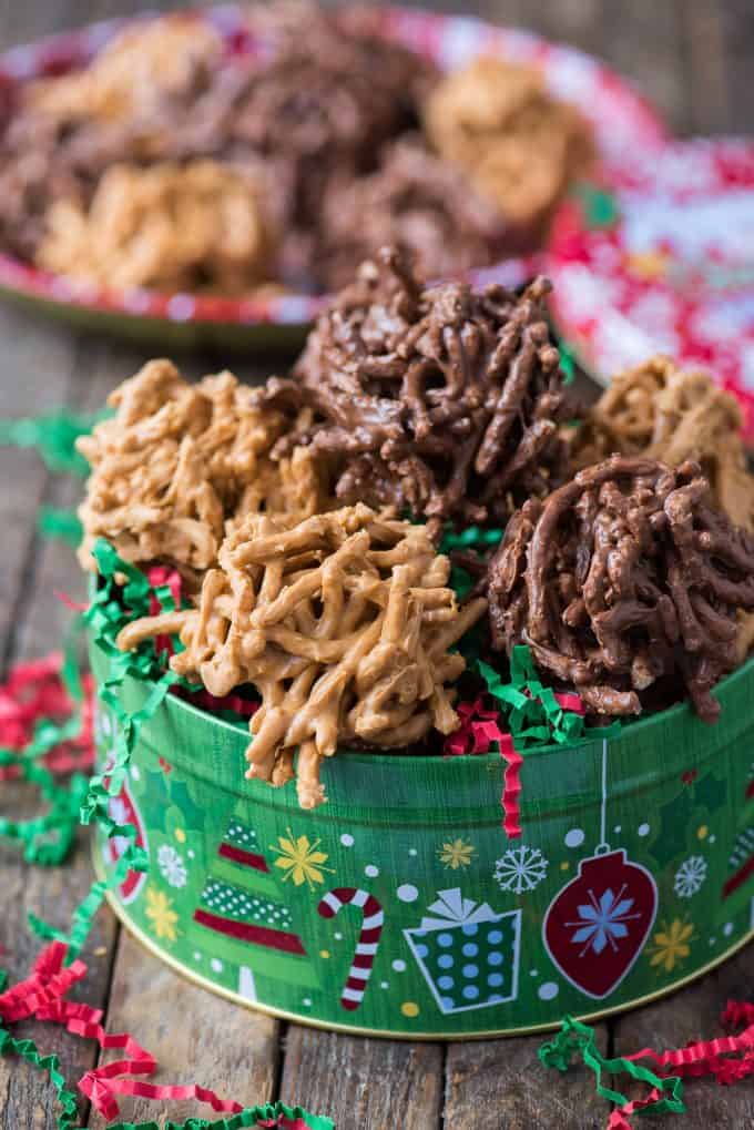 Haystacks Recipe (Butterscotch & Peanut Butter, or Chocolate)