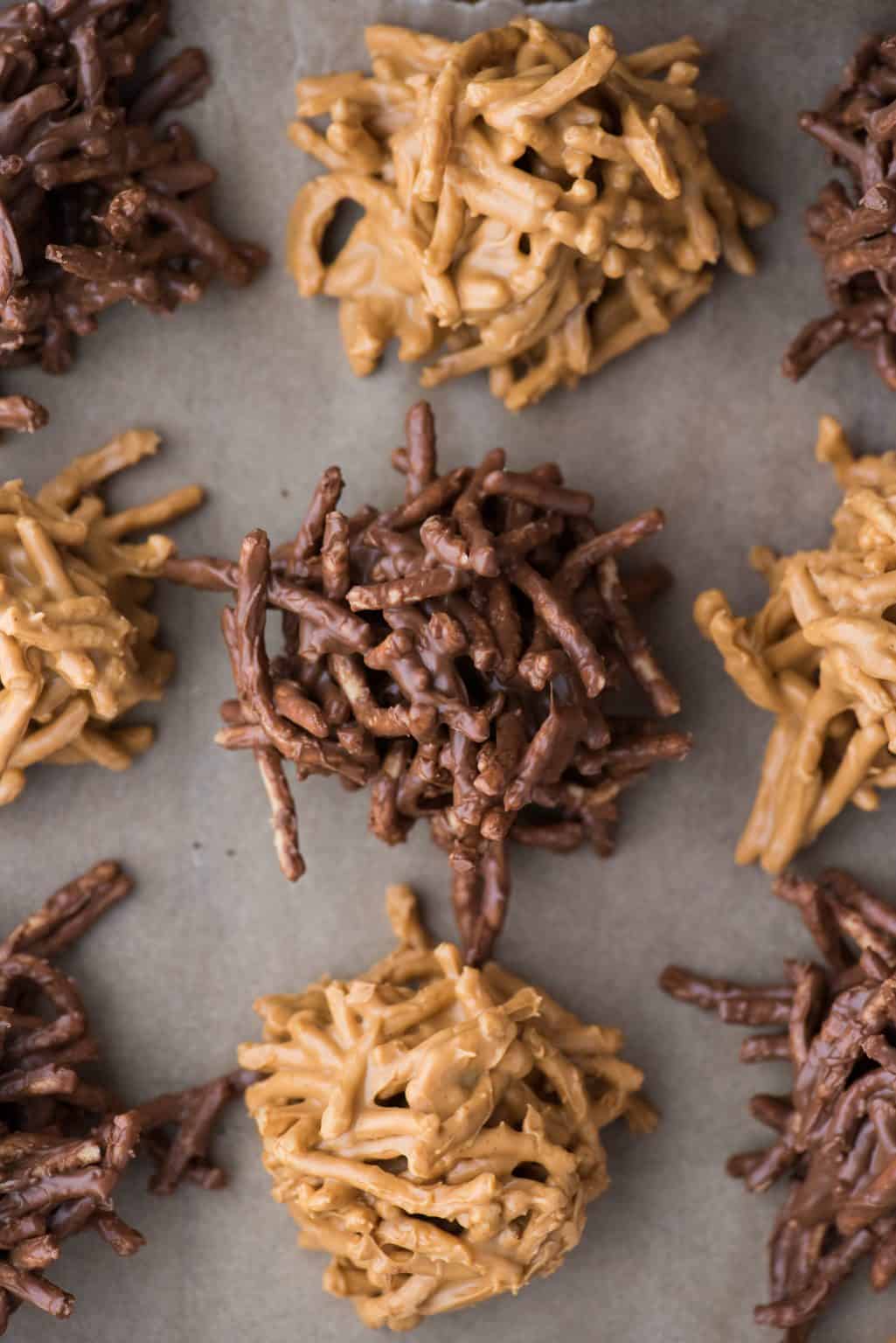 Haystacks Recipe (Butterscotch & Peanut Butter, or Chocolate)