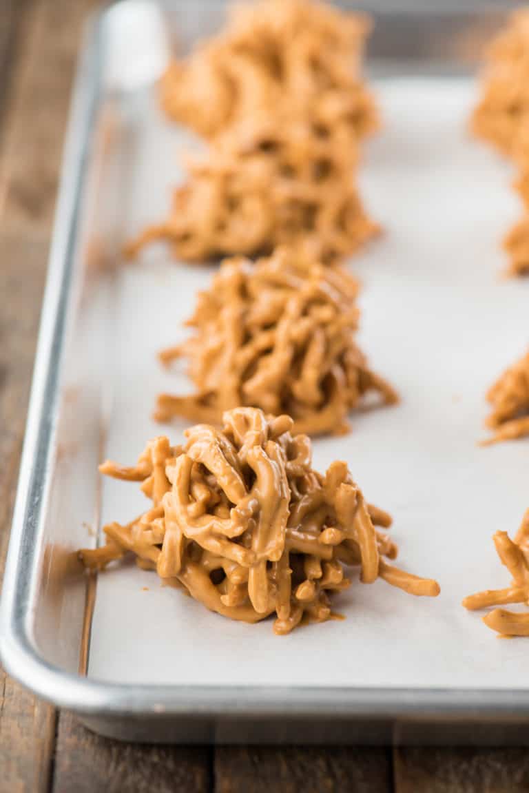 Haystacks Recipe (Butterscotch & Peanut Butter, or Chocolate)