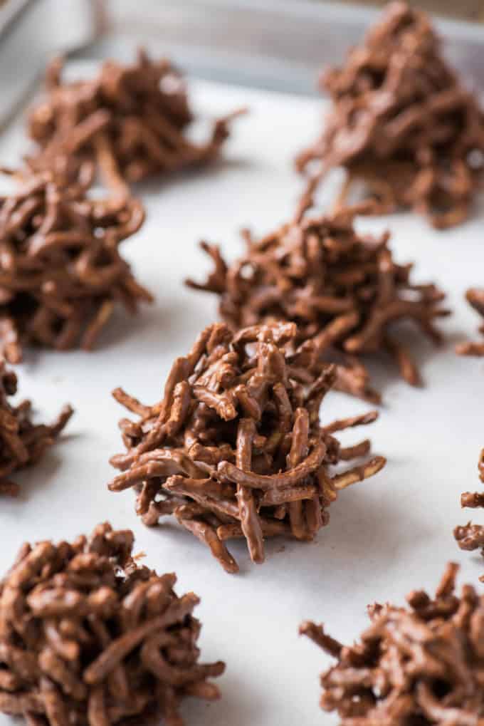 Haystacks Recipe (Butterscotch & Peanut Butter, or Chocolate)