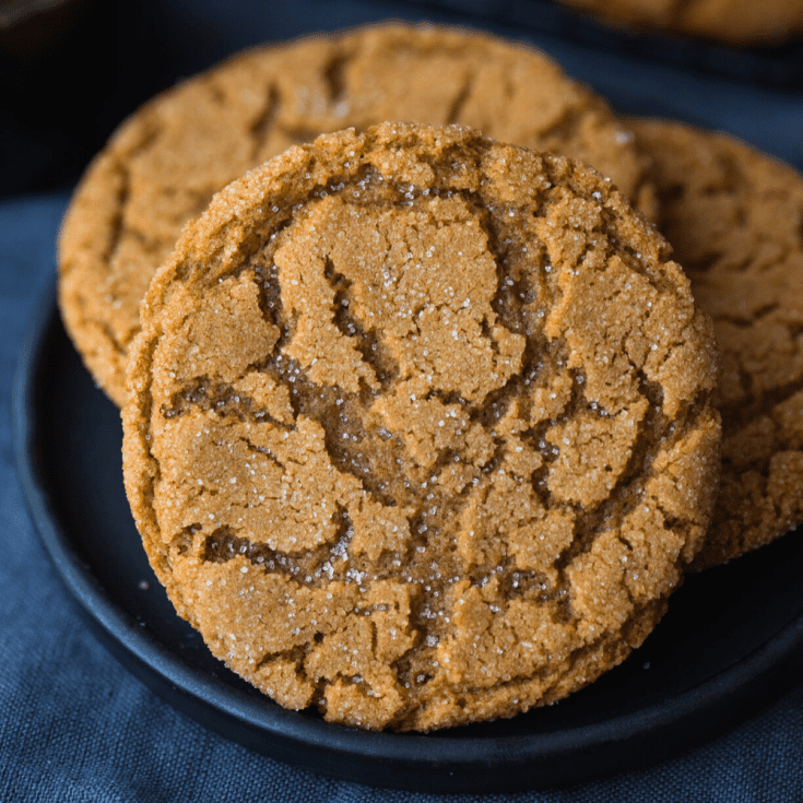 Ginger Molasses Cookies Recipe - The First Year