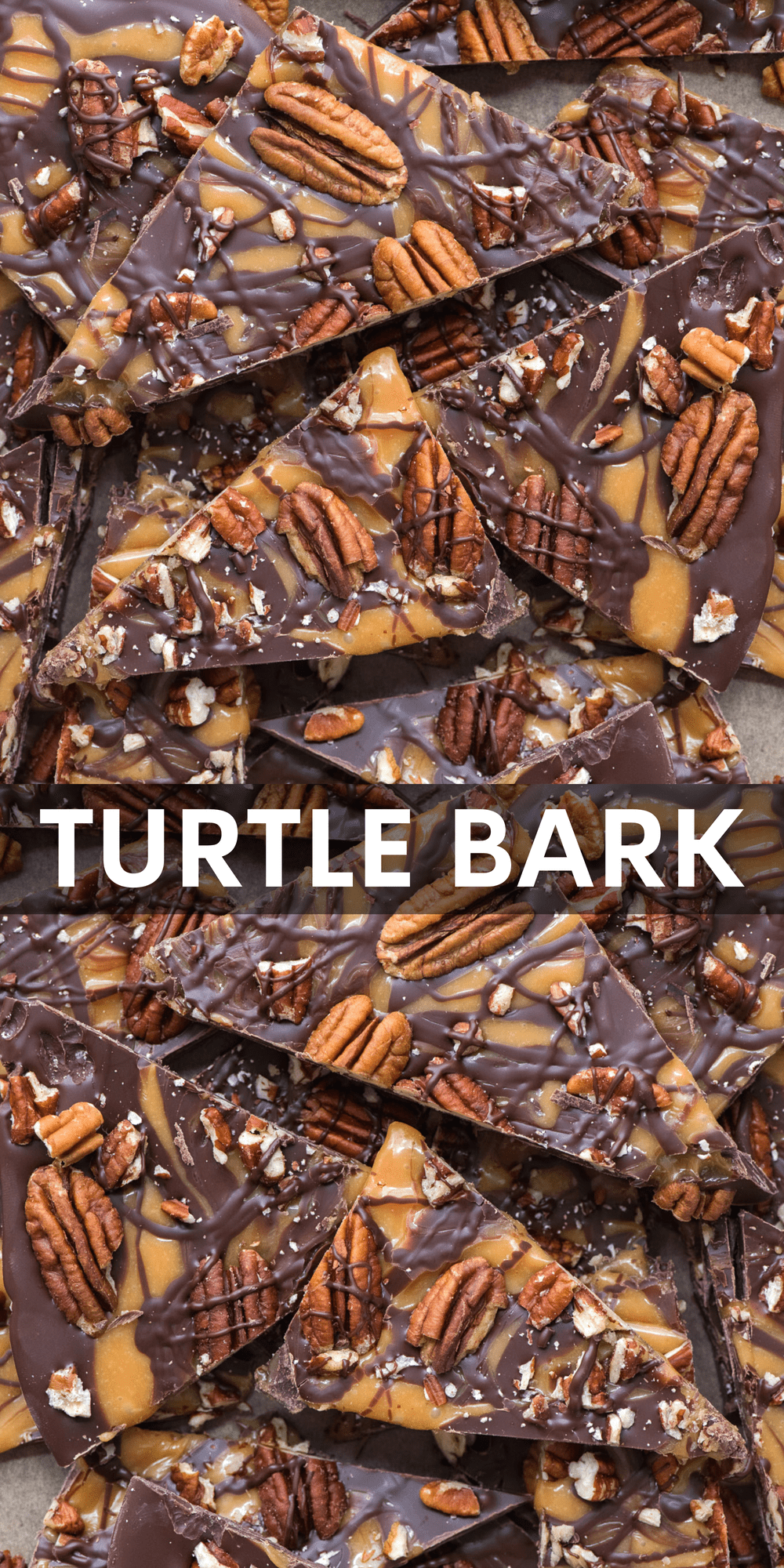Turtle Bark - 4 ingredient Christmas candy