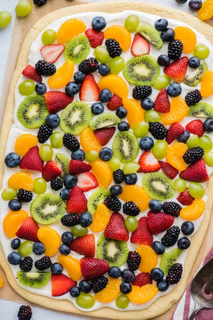 Best Fruit Pizza Recipe-The First Year Blog