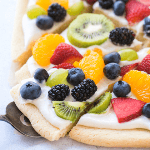 The Best Fruit Pizza Recipe - The First Year