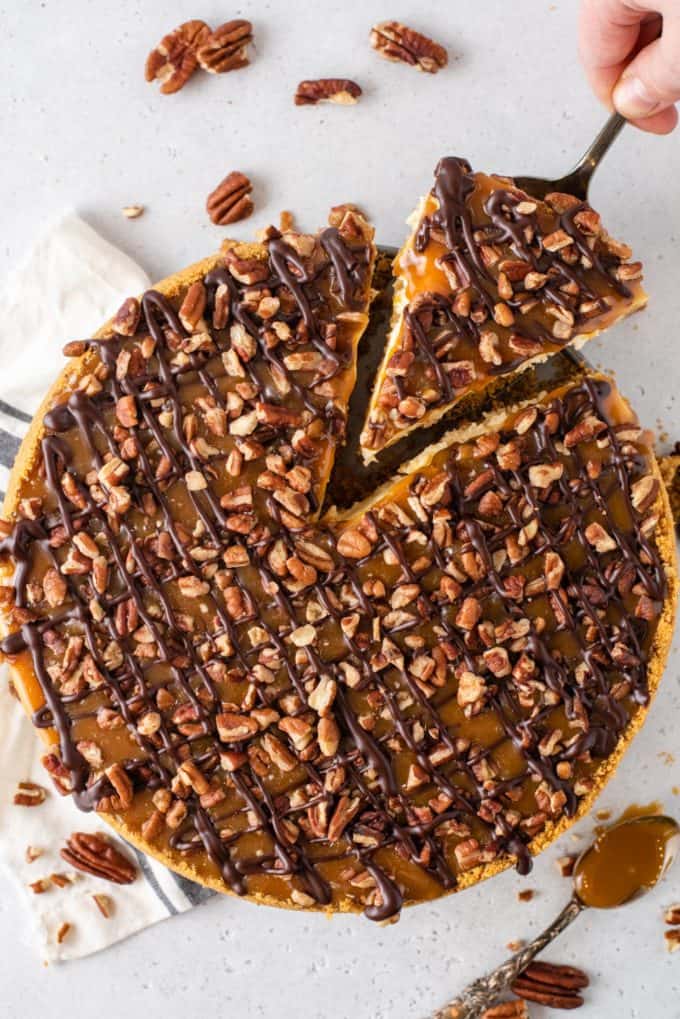 Best Turtle Cheesecake Recipe - The First Year