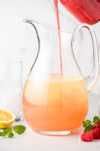 Raspberry Lemonade Recipe - The First Year