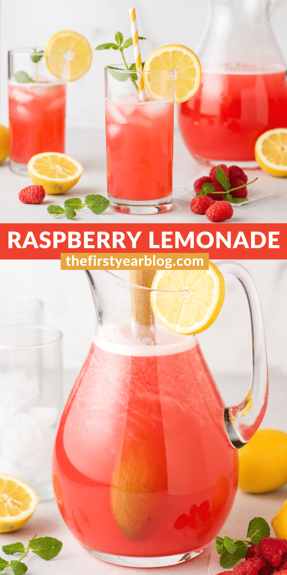 Refreshing Raspberry Lemonade | The First Year