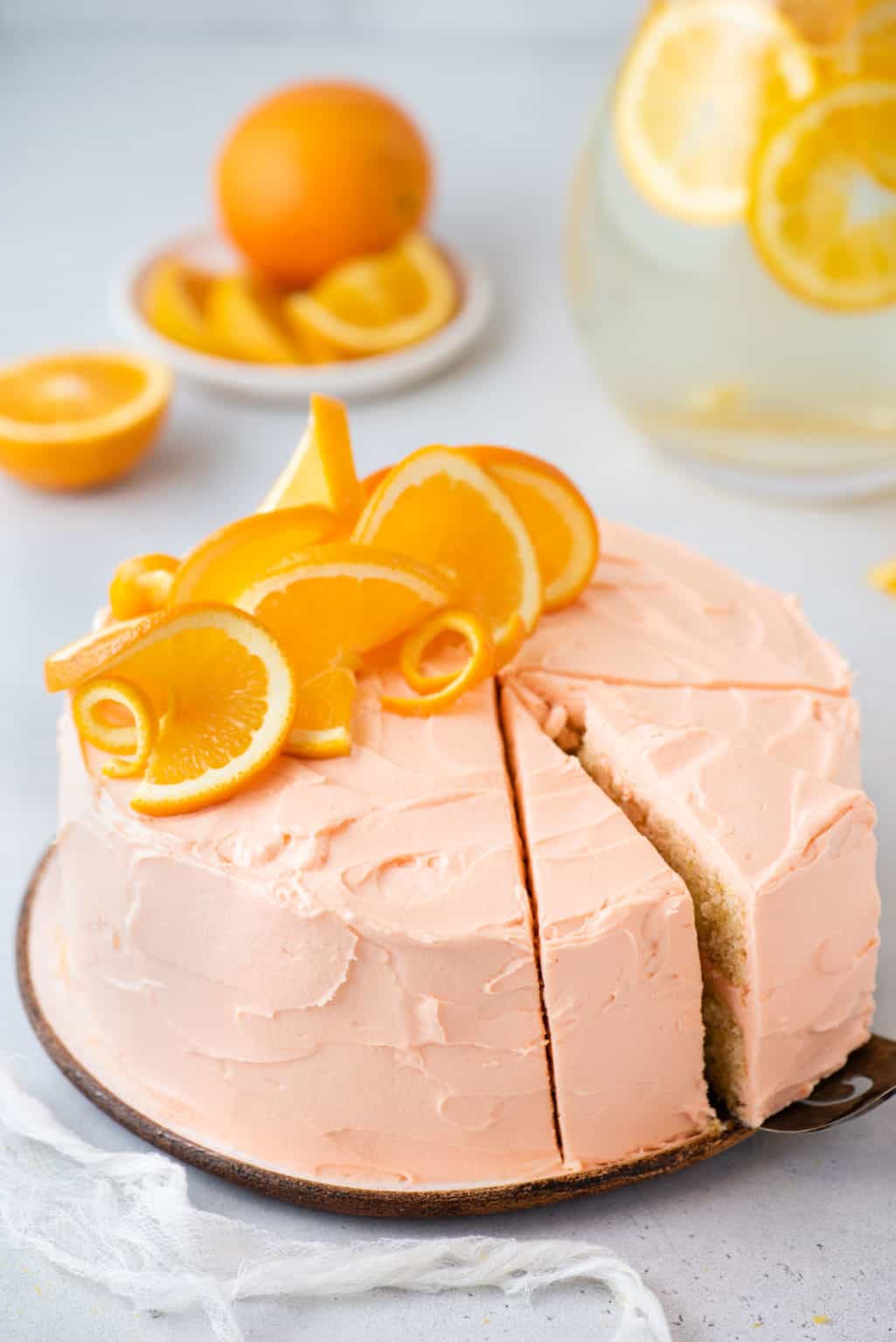 Orange Layer Cake - The First Year