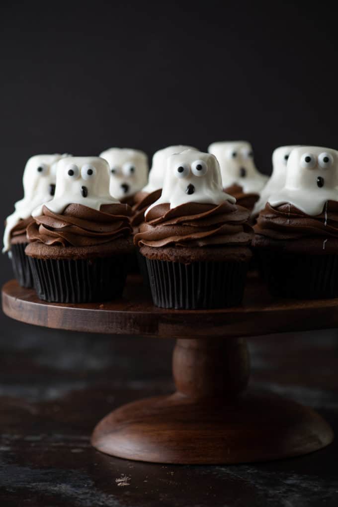 Ghost Cupcakes | Halloween Cupcakes - The First Year