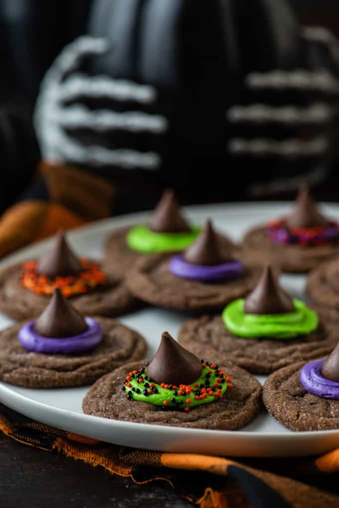 Easy Witch Hat Cookies l The First Year Blog
