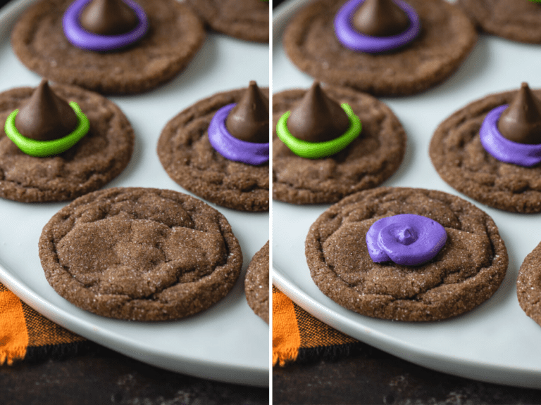 Easy Witch Hat Cookies l The First Year Blog