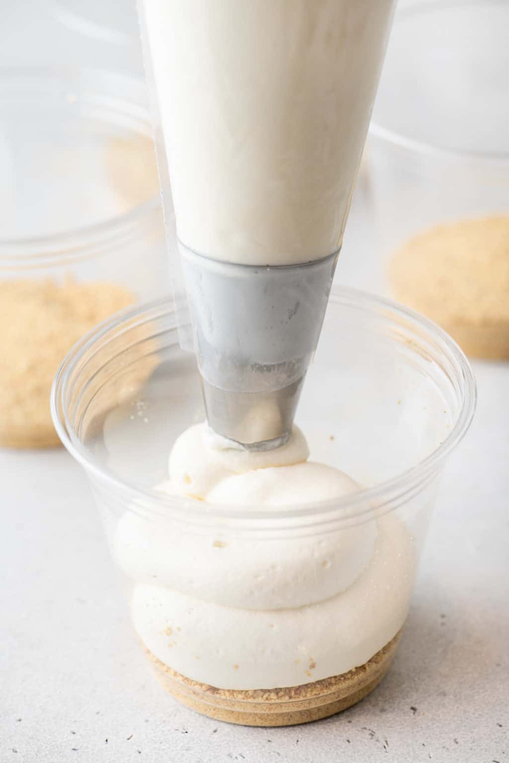 Easy No Bake Cheesecake in a Cup - The First Year Blog