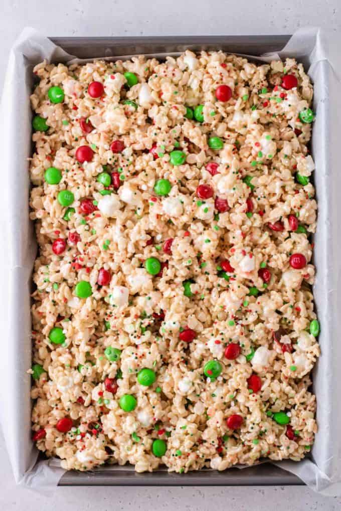 Christmas Rice Krispie Treats - The First Year Blog