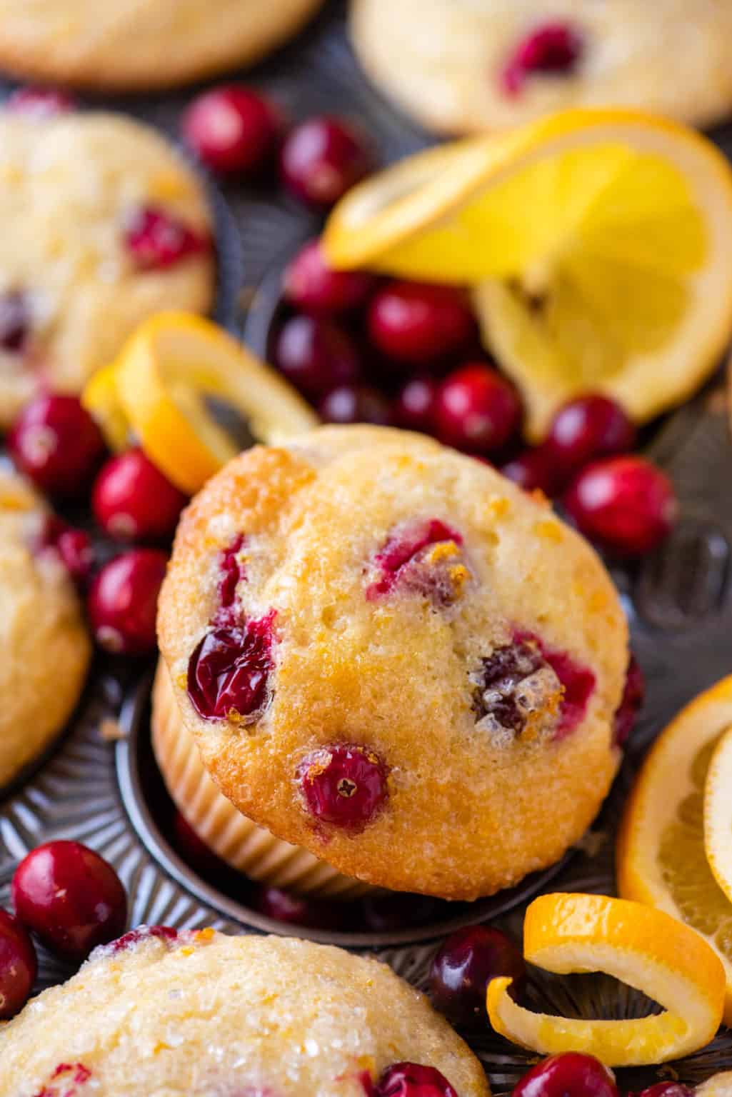 Orange Cranberry Muffins