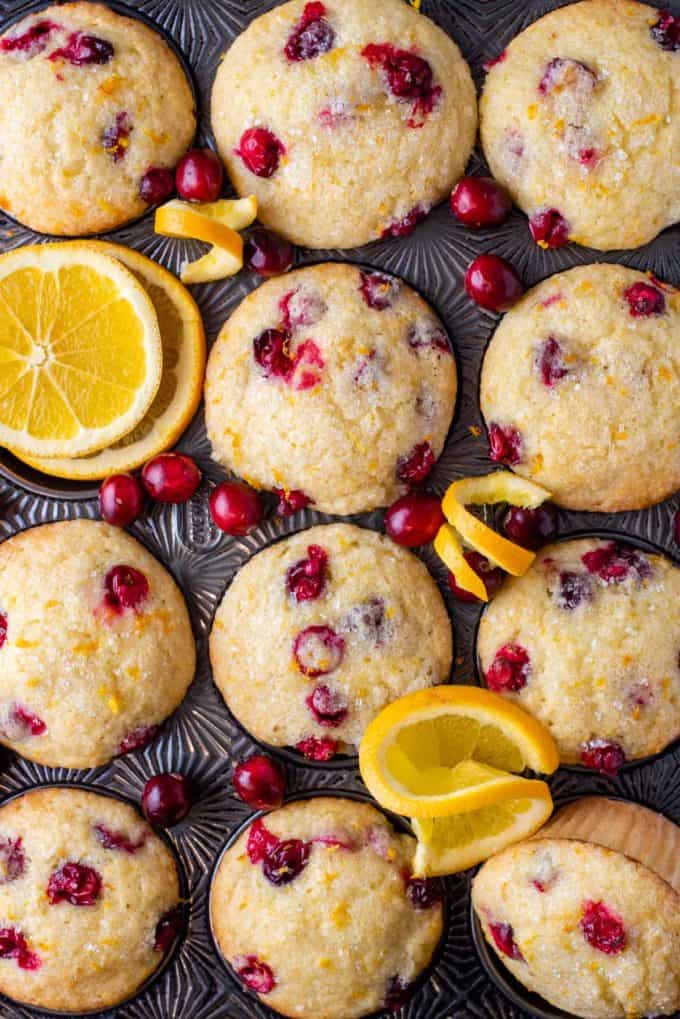Orange Cranberry Muffins