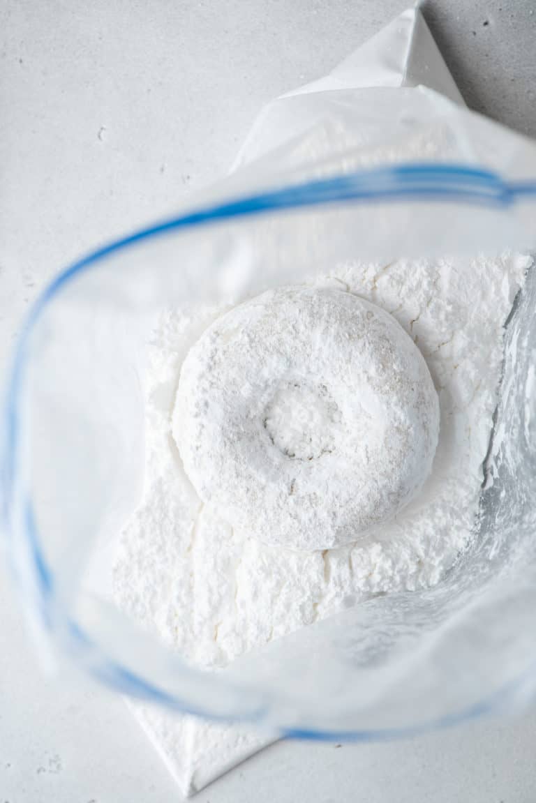 Powdered Sugar Donuts - The First Year