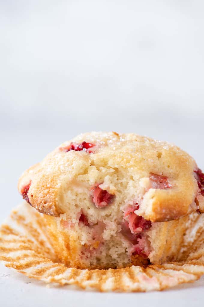 Homemade Strawberry Muffins Recipe