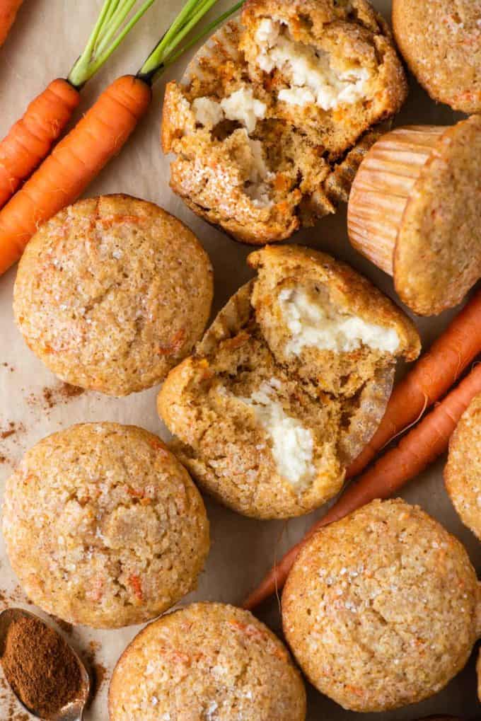 Recipe For Carrot Cake Muffins - The First Year