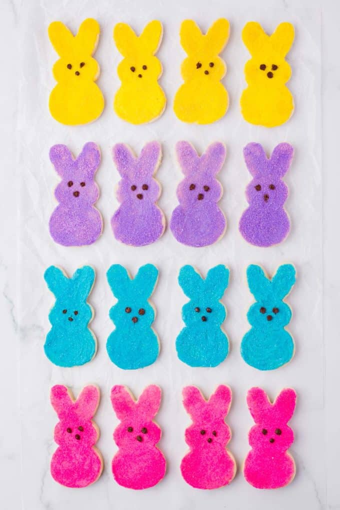 Peeps Bunny Cookies - The First Year