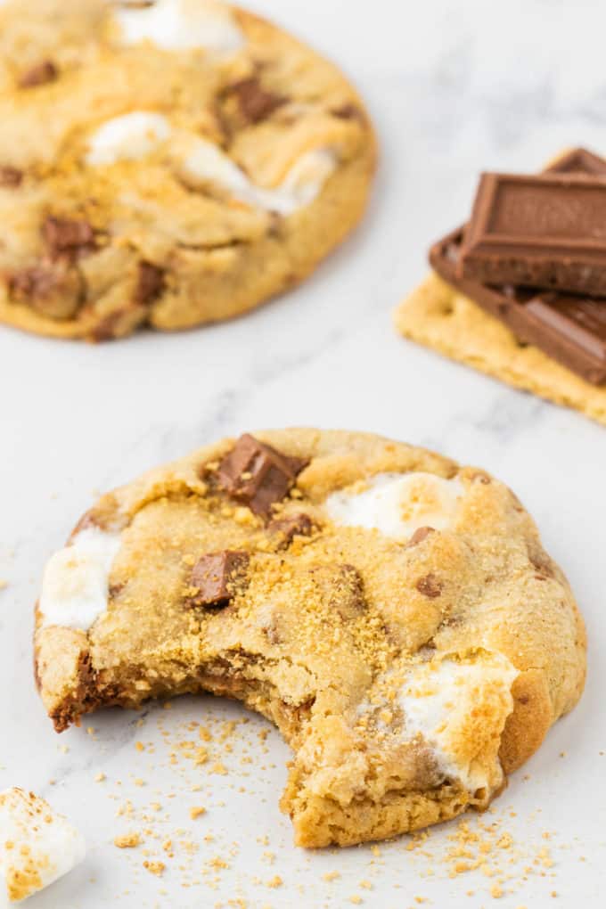 Easy S'mores Cookies Recipe - The First Year