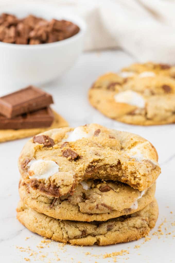 Easy S'mores Cookies Recipe - The First Year