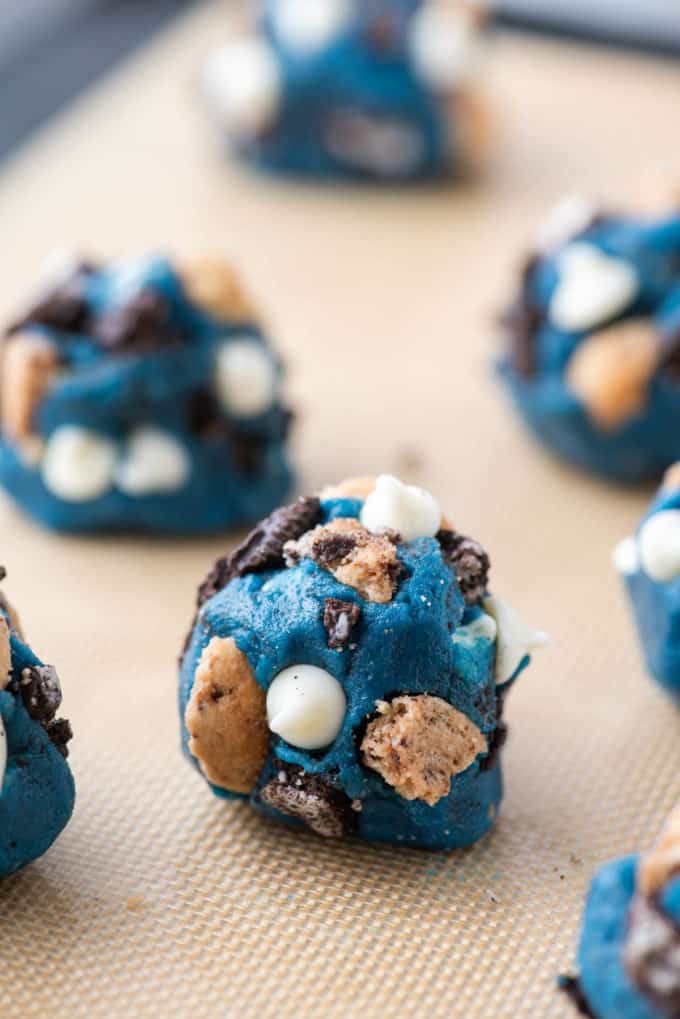 The Best Loaded Cookie Monster Cookies - The First Year