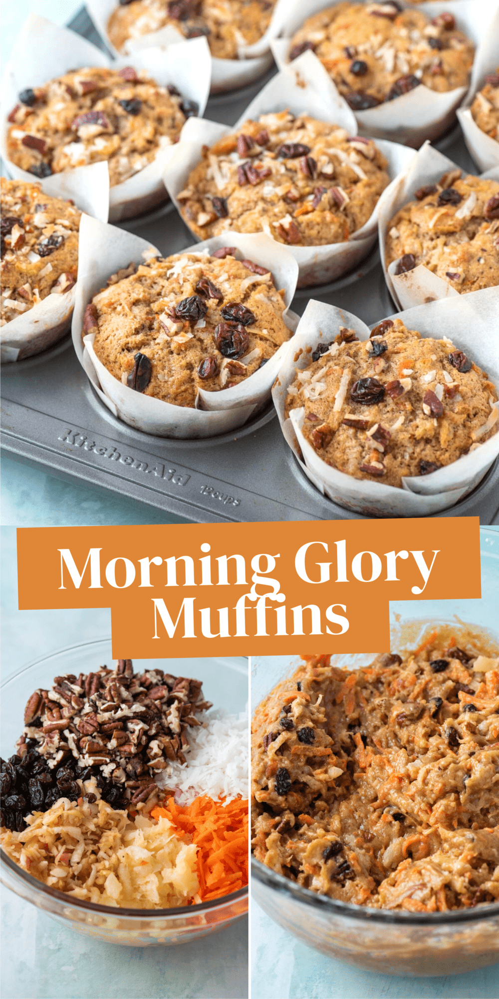 Best Morning Glory Muffins (with Pineapple, Apple, and Carrots!) - The ...