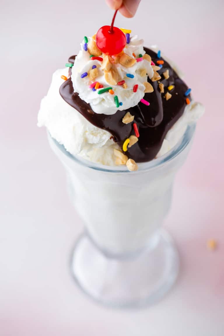 Ice Cream Sundae Recipe - The First Year