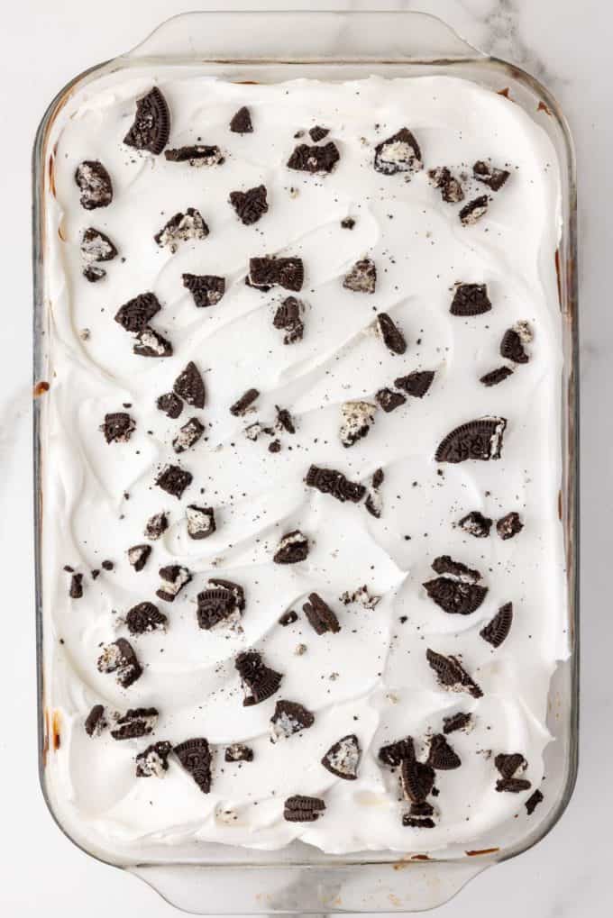 Easy Oreo Ice Cream Cake - The First Year