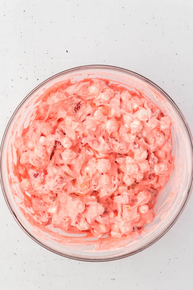 Strawberry Fluff Salad - The First Year