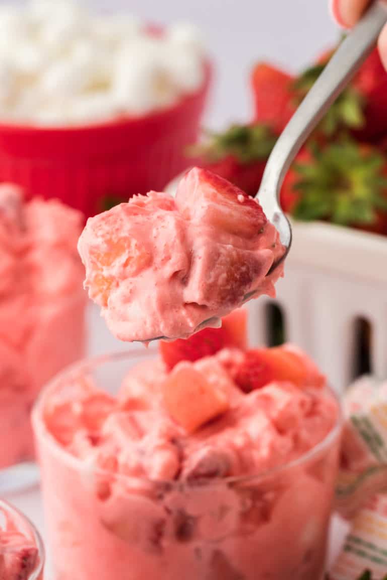 Strawberry Fluff Salad - The First Year