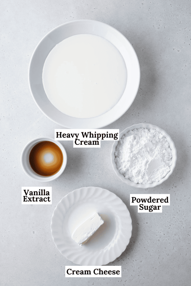 Stable Whipped Cream (Stabilized Whipped Cream Recipe)